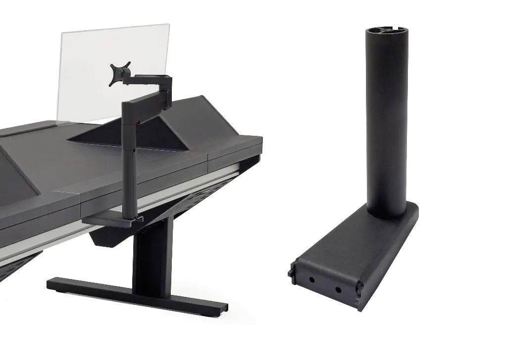 ECLIPSE Rail Mount Adapter for 7500 Series Monitor Arm with 11" Post | Argosy Console